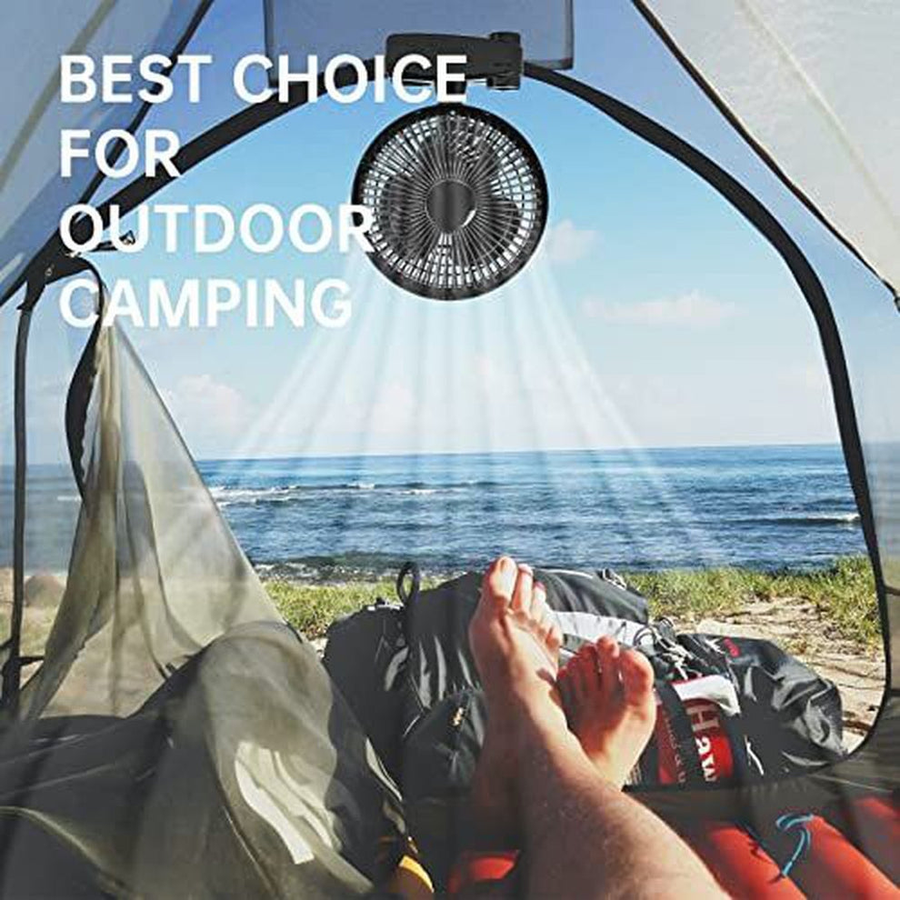 Grow Tent Poles Clip Fan Monkey Fan 6inch black – Simple Deluxe